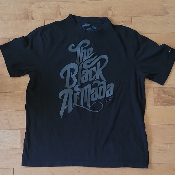 Sean John | Shirts | Sean John Black Graphic Tee | Poshmark